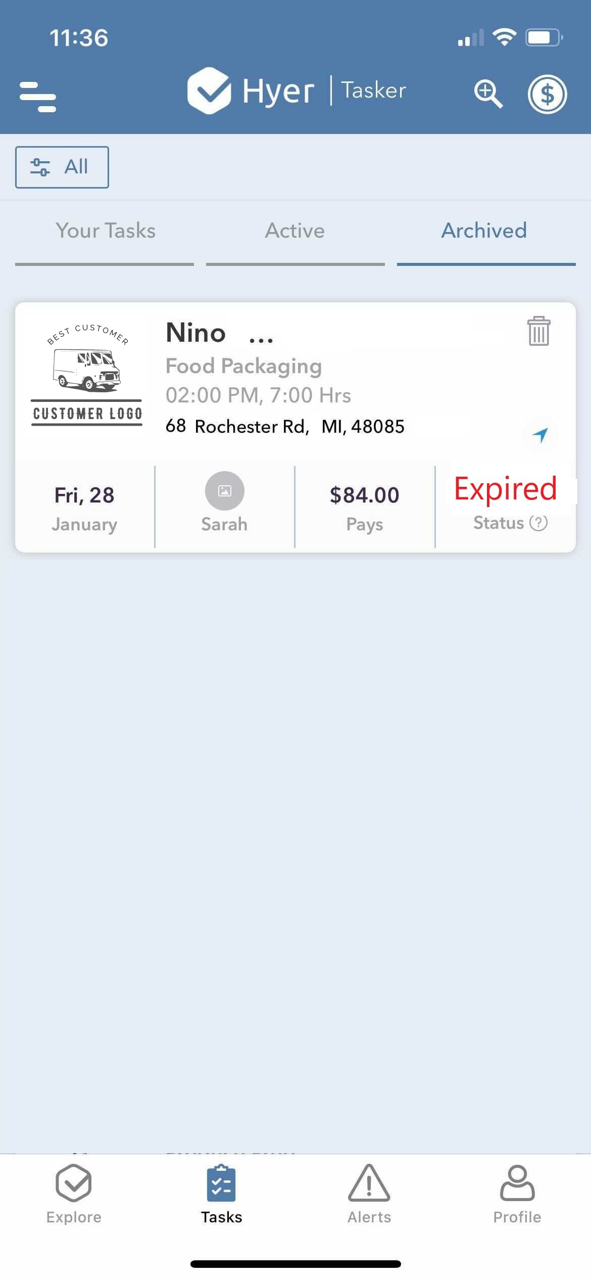 What Does “Expired” as a Task Status Mean? – Frictionless Enterprises, LLC