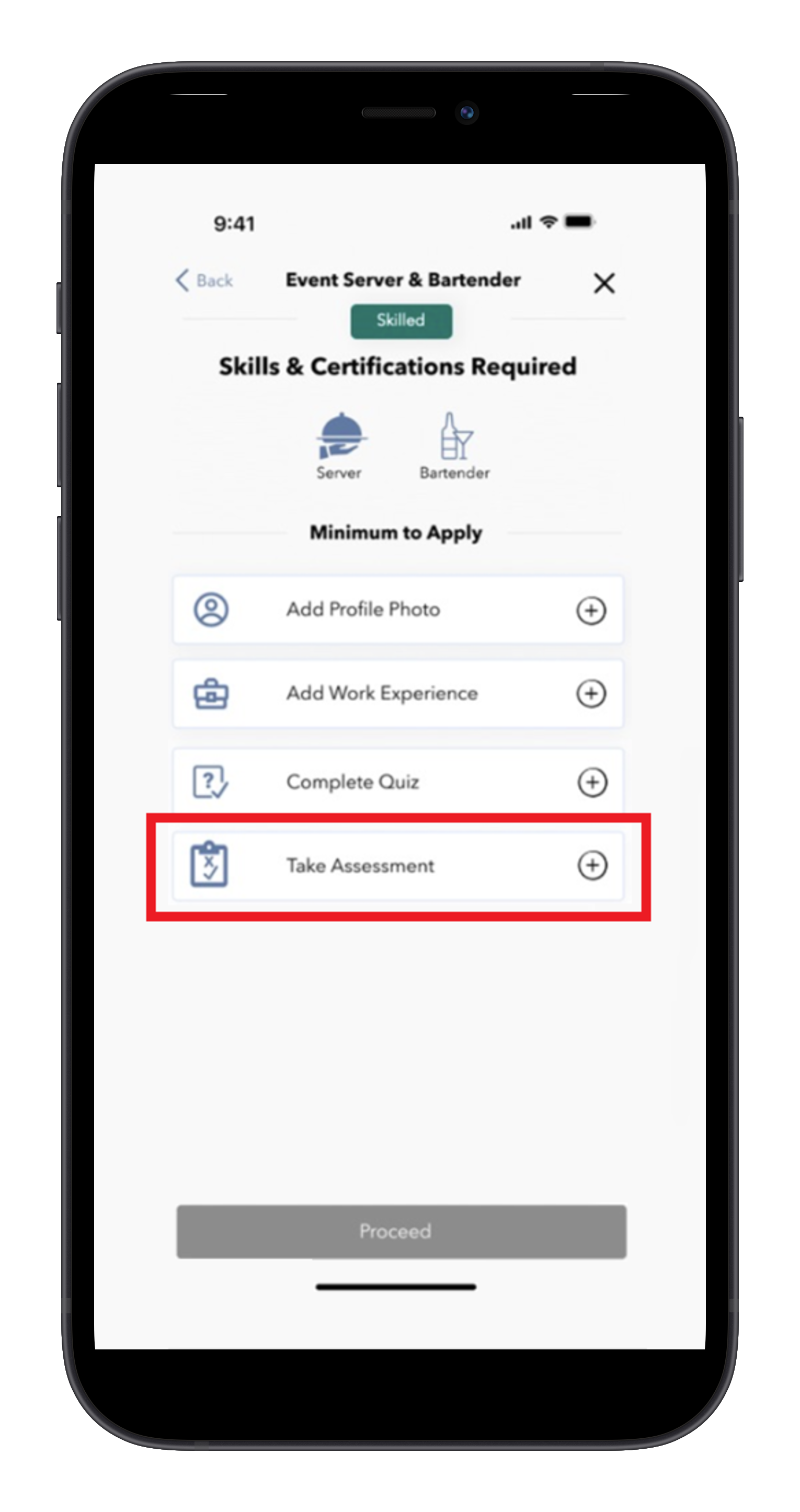 Task Badge Assessment – Frictionless Enterprises, LLC